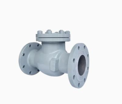China Cast Iron Swing Check Valve with Manual Adjustable Lever, Flanged One Way Non Return Valve for Municipal Industrial System for sale
