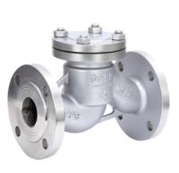 China Stainless Steel Flanged Horizontal Lift Check Valve SS304 SS316 High Temp Steam Pipeline Non-return Check Valve for sale