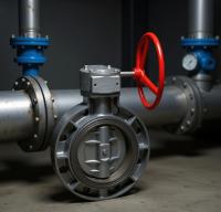 China ETRANY 2in -16in ASTM 8in Manual Water CPVC/PVC Gear Type Butterfly Valve for sale