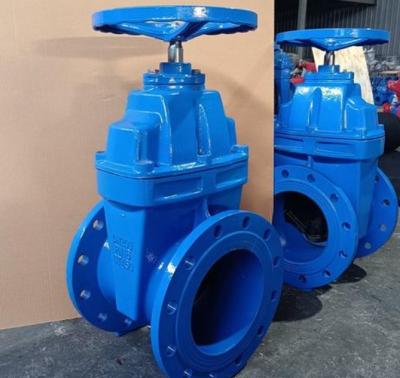 China Ductile Iron Non-rising Stem Gate Valve Buried Waterproof Soft Seal Valve for Urban Drainage Pipeline for sale