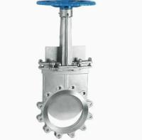 China DN50-DN1200 Industrial Knife Gate Valve Cast Carbon Steel Stainless Steel for Sewage Mining Flange Connection for sale