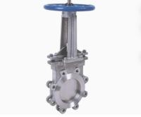 China DN50-DN1200 Industrial Knife Gate Valve Cast Carbon Steel Stainless Steel for Sewage Mining Flange Connection for sale