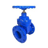 China HOT Flanged End Carbon Steel Manual Industrial Gate Valve Non-rising Stem Gate Valve  Applicable to Oil, Vapor, Water for sale
