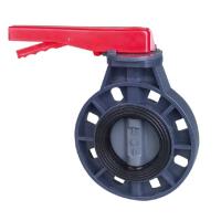 China 2in-8in PVC Manual High Quality Valves and Fittings Compact  Butterfly Valve for Water Applications Instock Supply for sale
