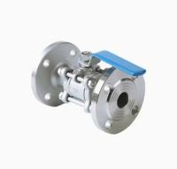 China 3 Piece Stainless Steel Ball Valve High Pressure CF8/CF8M Factory Price Manual Ball Valve for sale