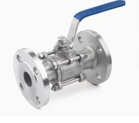 China 3 Piece Stainless Steel Ball Valve High Pressure CF8/CF8M Factory Price Manual Ball Valve for sale