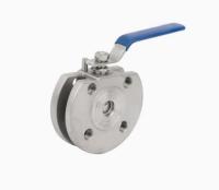 China Premium Corrosion-Resistant Manual Flanged Stainless Steel Thin Wafer Ball Valve OEM High Temperature Industrial Use for sale