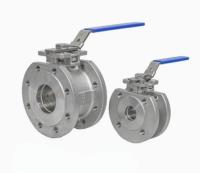 China Premium Corrosion-Resistant Manual Flanged Stainless Steel Thin Wafer Ball Valve OEM High Temperature Industrial Use for sale