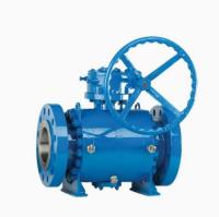 China Big Size High Performance High Pressure Three Piece Ball Valve Stainless Steel Customized Forged Trunnion Ball Valve for sale