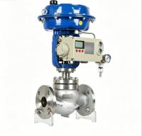 China Explosion Proof Pneumatic Diaphragm Regulating Valve Stainless Steel Flange Control Valve for Chemical Heating Pipeline for sale
