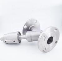 China Flange Type Pneumatic Angle Seat Valve 304 Stainless Steel High Temperature Steam Control Valve for sale