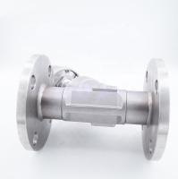 China Flange Type Pneumatic Angle Seat Valve 304 Stainless Steel High Temperature Steam Control Valve for sale