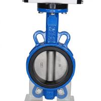 China Pneumatic Wafer Butterfly Valve EPDM Seal for High Temperature Oil Water Gas Control for sale