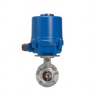 China ETRANY High Temperature Small Torque LQ Actuator Attached Clamp Wafer Butterfly Valve 4 Inch Quick Open/Close Valve Parts IP67 for sale