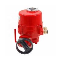 China ETRANY Electric Ball Valve Motorized Actuator AC220V 26S Clutch Handwheel IP67 Waterproof Explosion Proof Aluminium Alloy Gas for sale