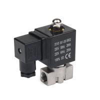 China Etrany Control 2Way 1/4  in Air Water Gas DC24V Pneumatic Stainless Steel Material Solenoid Valve for sale