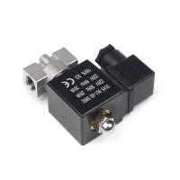 China Etrany Control 2Way 1/4  in Air Water Gas DC24V Pneumatic Stainless Steel Material Solenoid Valve for sale