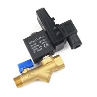 China Etrany2Way 3/8 in Water DC24V Brass Material Stop Solenoid Valve Normal Temperature Control Manual 1 Year Warranty ODM/OEM for sale
