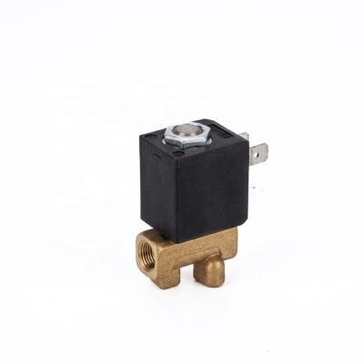 China Etrany2Way 1/8 in DC24V Brass Material Stop Solenoid Valve High Temperature Steam  Control Manual 1 Year Warranty ODM/OEM for sale