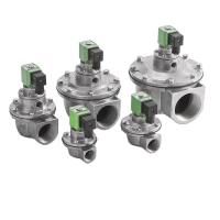 China Manufacture Aluminum Alloy 1'' Asco Type Right Angle Dust Collector Solenoid Pulse Valve for sale