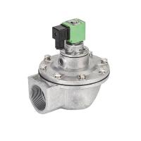 China Manufacture Aluminum Alloy 1'' Asco Type Right Angle Dust Collector Solenoid Pulse Valve for sale