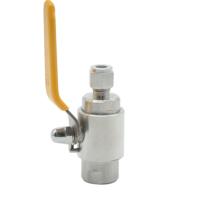 China OEM customized stainless steel ball valve, manual threaded end connection gas valve, water ball valve, industrial valve for sale