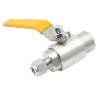 China OEM customized stainless steel ball valve, manual threaded end connection gas valve, water ball valve, industrial valve for sale