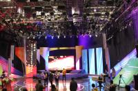 China Full Color Iron 5000-9500 P10 5000 - 9500K 110V / 60Hz Led Stage Backdrop Screen for sale