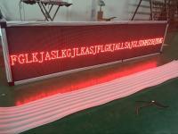 China Energy - saving Message Text Dual Tri Color Scrolling Traffic LED Sign P10mm on the Highway Traffic for sale