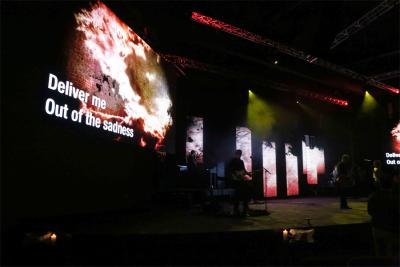 China P3 P4 P5 P6 LED Video Screens , SMD2020  3 in 1 Concert LED Display for sale