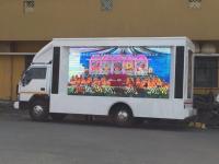 China Full Color Aluminum P10 IP65 Electronic Led Mobile Billboard on Vehicles for sale