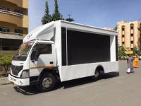 China Full Color Aluminum P10 IP65 Electronic Led Mobile Billboard on Vehicles for sale