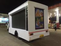 China Full Color P8 SMD 3535 1/4 Scan  Led Mobile Billboard on Vehicles INDIA for sale