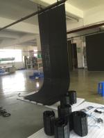 China P10mm outdoor flexible led video wall rental display screens transparent super refresh rate for sale