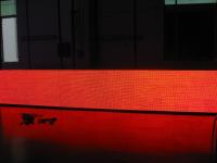 China P16mm Green Advertising Scrolling LED Sign Outdoor 100 Meters For Bank for sale