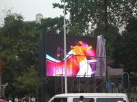 China commercial advertising led screen billboard, custom-made size for sale
