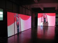 China Aluminum Full Color Indoor SMD Led Stage Backdrop Screen P10 3528 Pixel for sale