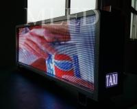 China P5mm SMD 3528 1R1G1B Full Color Taxi Led Display For Advertising for sale