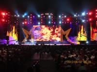 China Ultra Light Stage Backdrop Rental Led Display Full Color Indoor P2.5 For Advertising for sale
