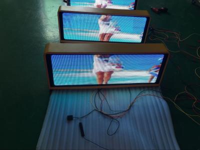 China P5mm SMD 3528 1R1G1B Full Color Taxi Led Display For Advertising for sale