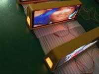 China Customized 960 * 360mm, 160 * 60 Monochrome Panel Taxi LED Display For Taxi Roof Top Signs for sale