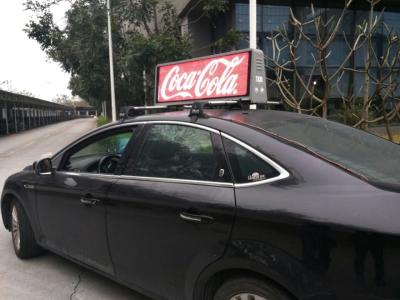 China Taxi roof P5 LED Digital Full Color 3G GPS Worldwide Quality Taxi Top Advertising for sale