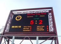 China Score billboard for basketball football perimeter led display for sale