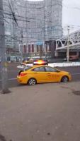 China Digital car led display board , 3G taxi top sign 1/8 scanning for sale