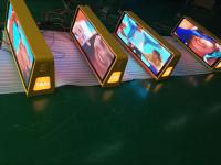 China Flexible taxi display advertising , High brightness taxi sign board for sale