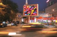 China Video Outdoor Full Color Led Advertising Billboard Super High Brightness 4096 Pixel for sale
