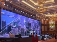 China Super slim digital led video panel , 1 / 30scan full color led sign for sale