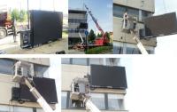 China P5 advertising Indoor Led Screens , Al full color led display screen 12kg / pc for sale