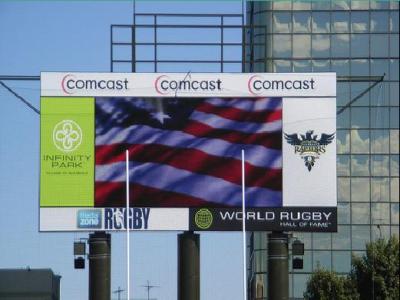 China Pixel 20mm 2R1G1B High Brightness Led Outdoor Billboard Dust - proof For Advertising for sale