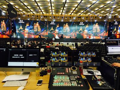 China P4.8 led video wall panels for advertising , indoor led video display Full Color for sale